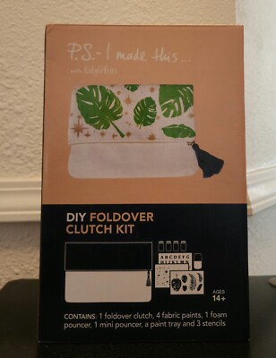 New FabFitFun PS I Made This DIY Foldover Handbag Clutch Purse Kit ...
