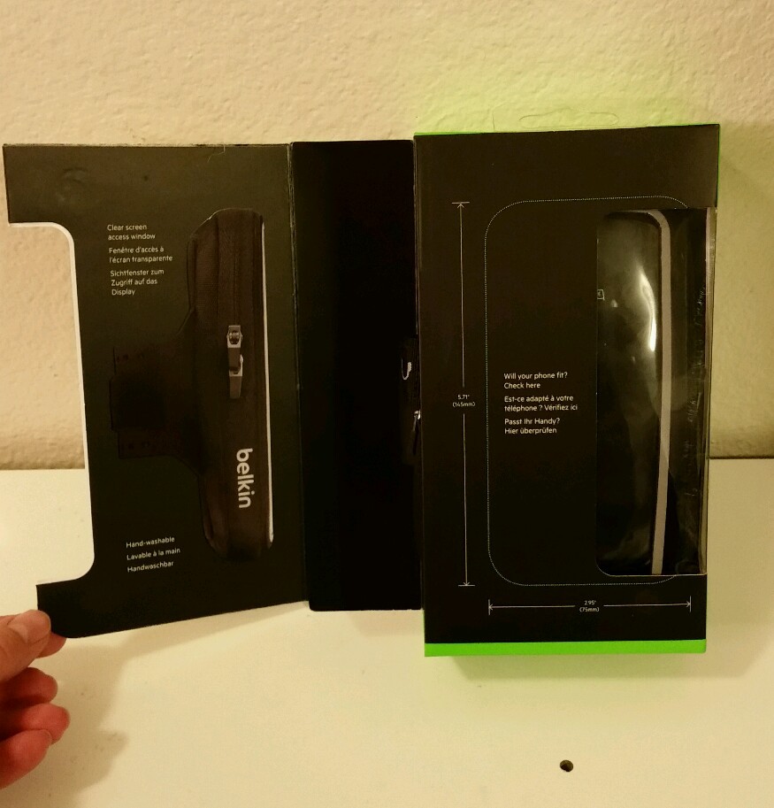 Black Belkin Storage Plus Armband 5" Smartphones | eBay