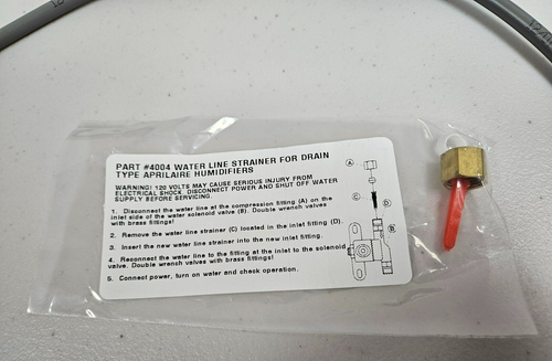 Aprilaire Replacement Gray Plastic Feed Tube For Humidifier with ...