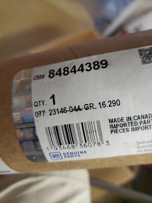 NEW OEM ORIGINAL GENUINE GM OEM MOLDING 84844389 IN-STOCK READY TO SHIP ...