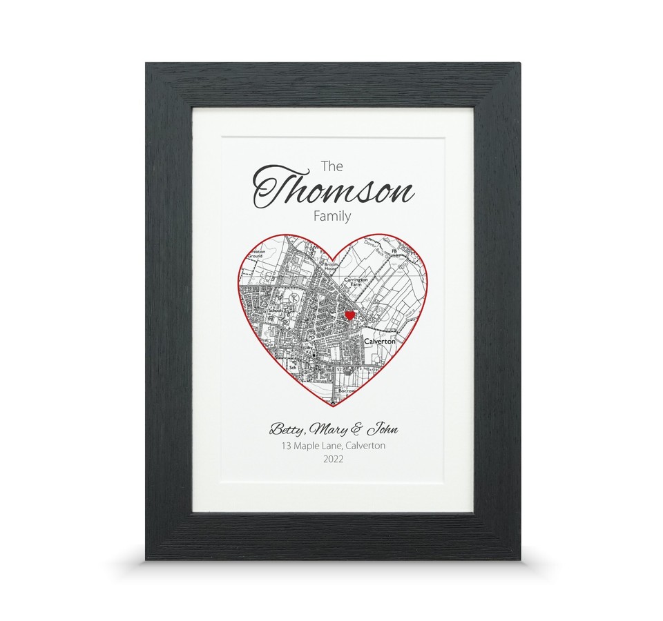 House warming gift | Personalised new home gift for family | Moving ...