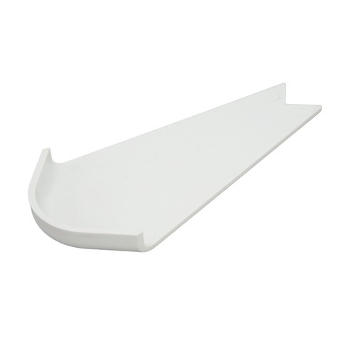 White 2Pcs RV Slide Out Corner Cover Decorative Impact Resistant RV ...