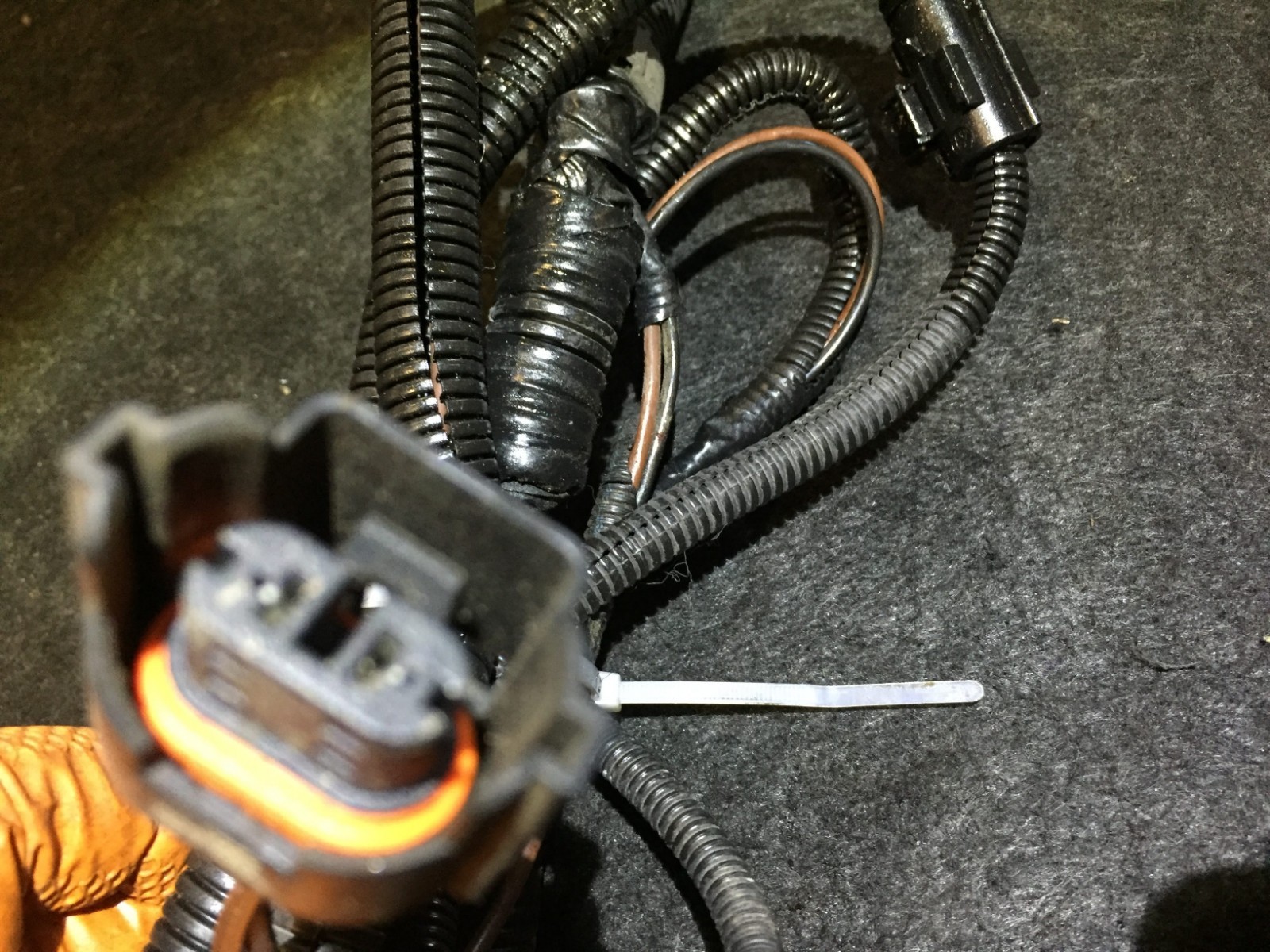 03 04 05 06 PORSCHE CAYENNE FRONT BUMPER PDC WIRE WIRING HARNESS OEM | eBay