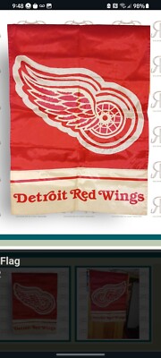 Red Wings Flag | eBay