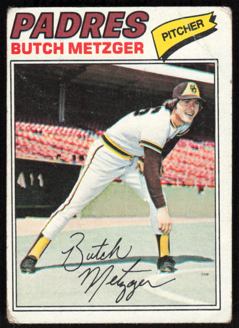 1977 Topps #215 Butch Metzger - FREE SHIPPING | eBay