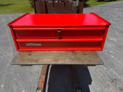 RARE Vintage MBC MB-413 2 Drawer Middle Intermediate Box 1970 & Keys | eBay