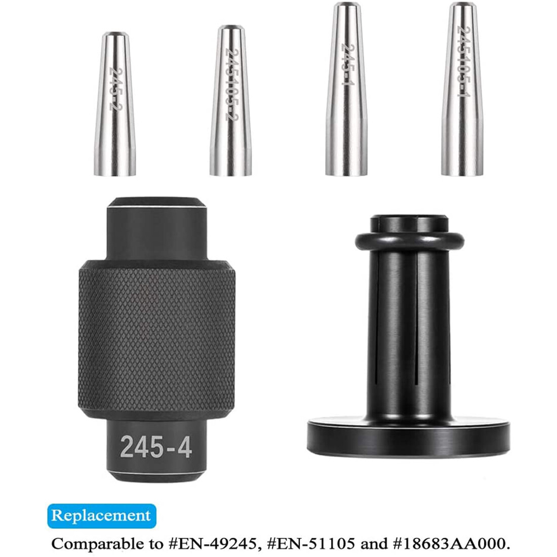 EN-49245 & EN-51105 Fuel Injector Seal Install Tool Kit For GM 245 ...