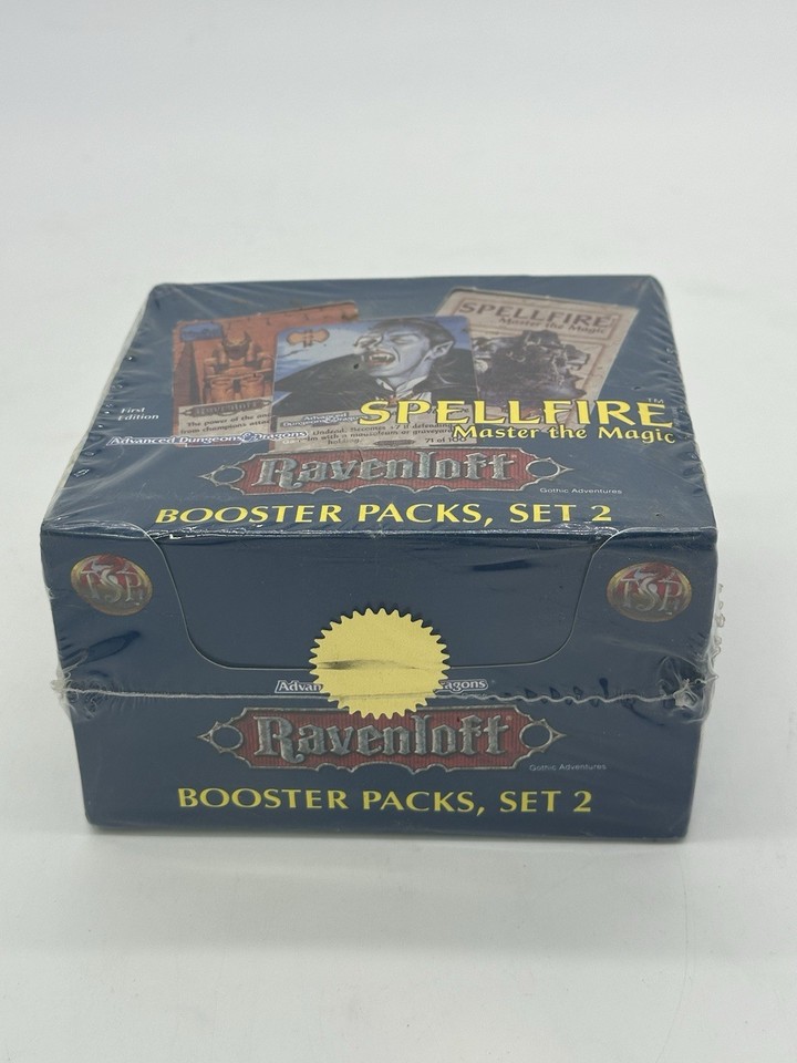 Advanced D&D 2nd Edition Spellfire Master the Magic Ravenloft Booster ...