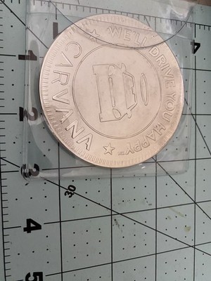 CARVANA Car Vending Machine Large 3” Token Coin AUTHENTIC NEW | eBay
