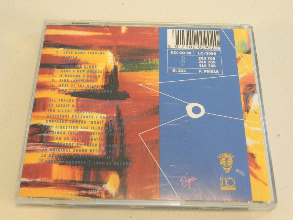 Soul II Soul Vol II (1990 A New Decade) CD [Ft: A Dreams A Dream, Get A ...