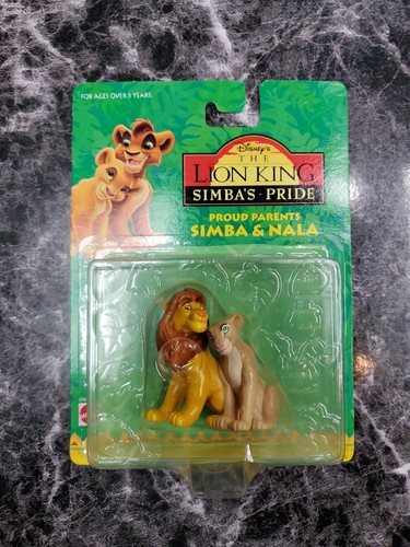 Disney The Lion King Simba's Pride Simba and Nala Figure Proud Parents ...