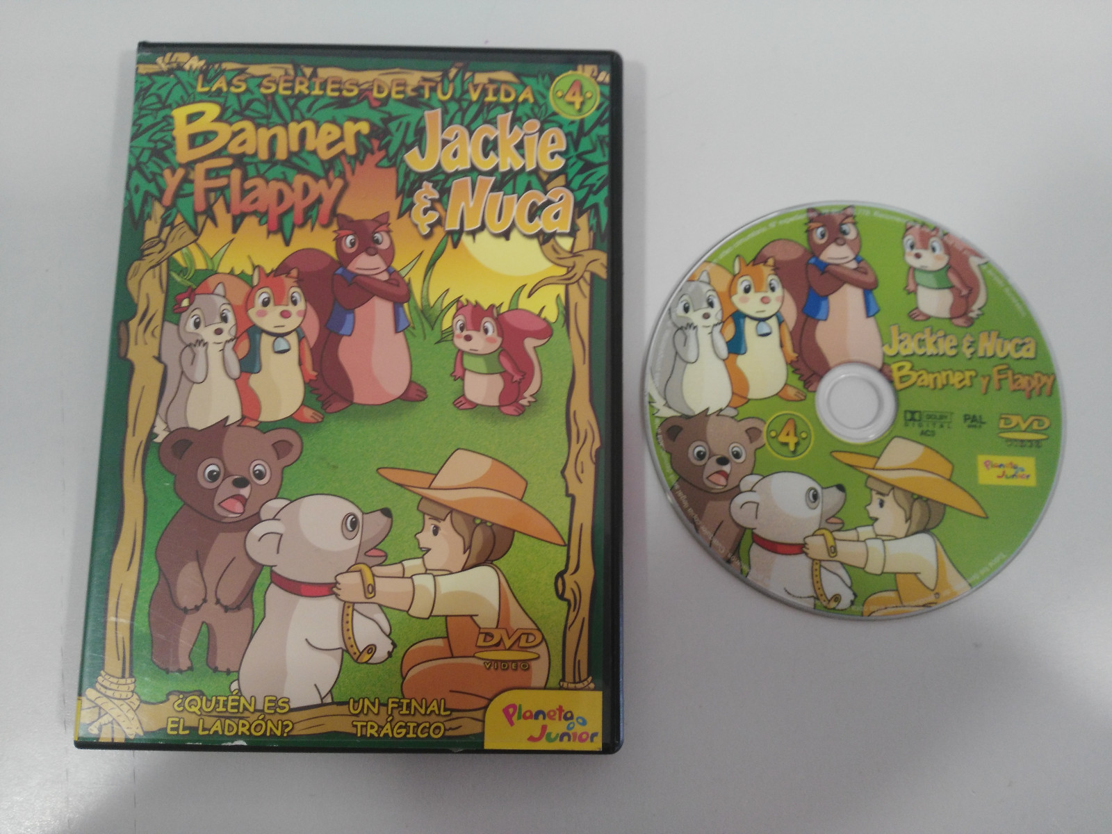 JACKIE & NUCA BANNER Y FLAPPY SERIE TV VOL 4 - DVD 2 CAPITULOS REGION 0 ...