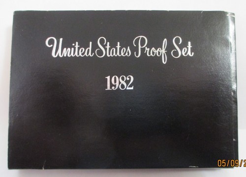 1982 US Mint Proof Set and cover DCAM | eBay
