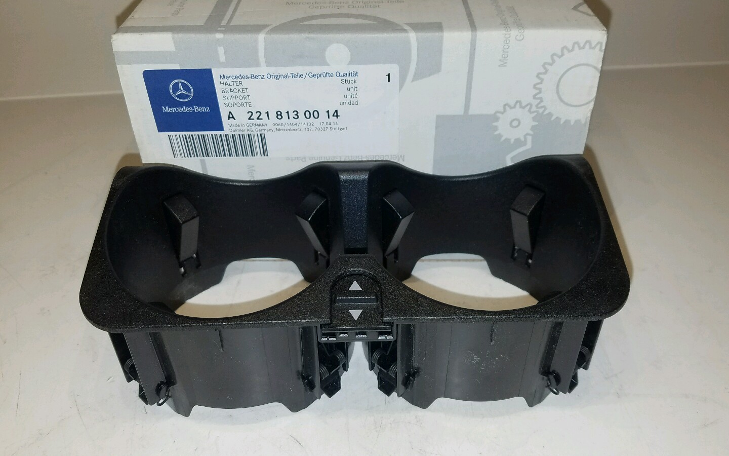 MERCEDES Mercedes-Benz OEM 10-13 S550 Center Console-cup Holder ...