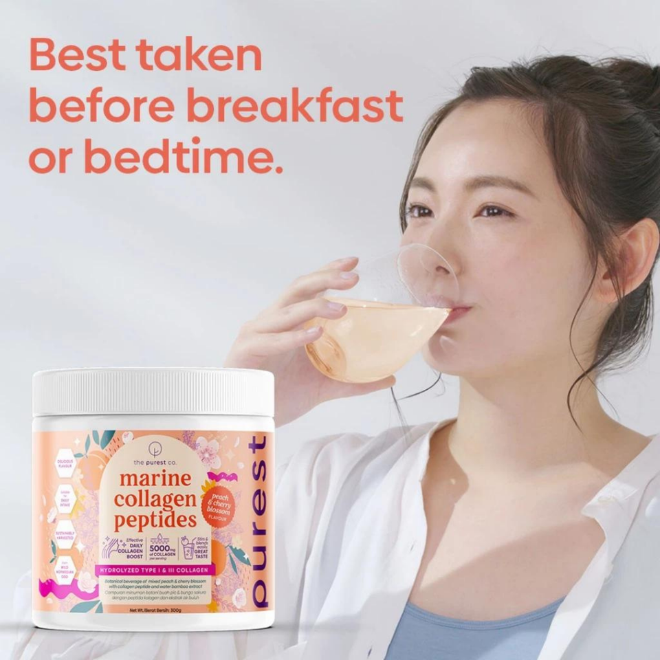 Purest Co Marine Collagen Peptides For Skin, Hair & Nail Vitality ...