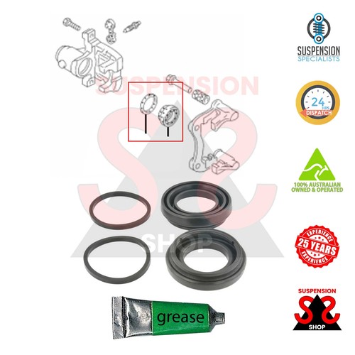 Rear Axle Repair Seal Kit, Brake Caliper Suit AUDI RS4 RS4 quattro A4 ...