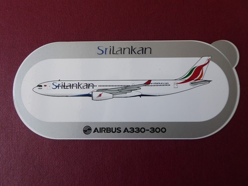 AUTOCOLLANT STICKER AUFKLEBER AIRBUS A330-300 SRILANKAN AIRLINE | eBay