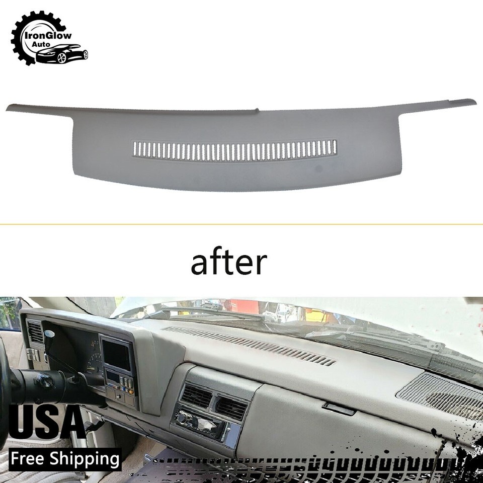 Molded Dash Cover Overlay 1988-1994 For Chevy GMC Truck C1500 K1500 ...