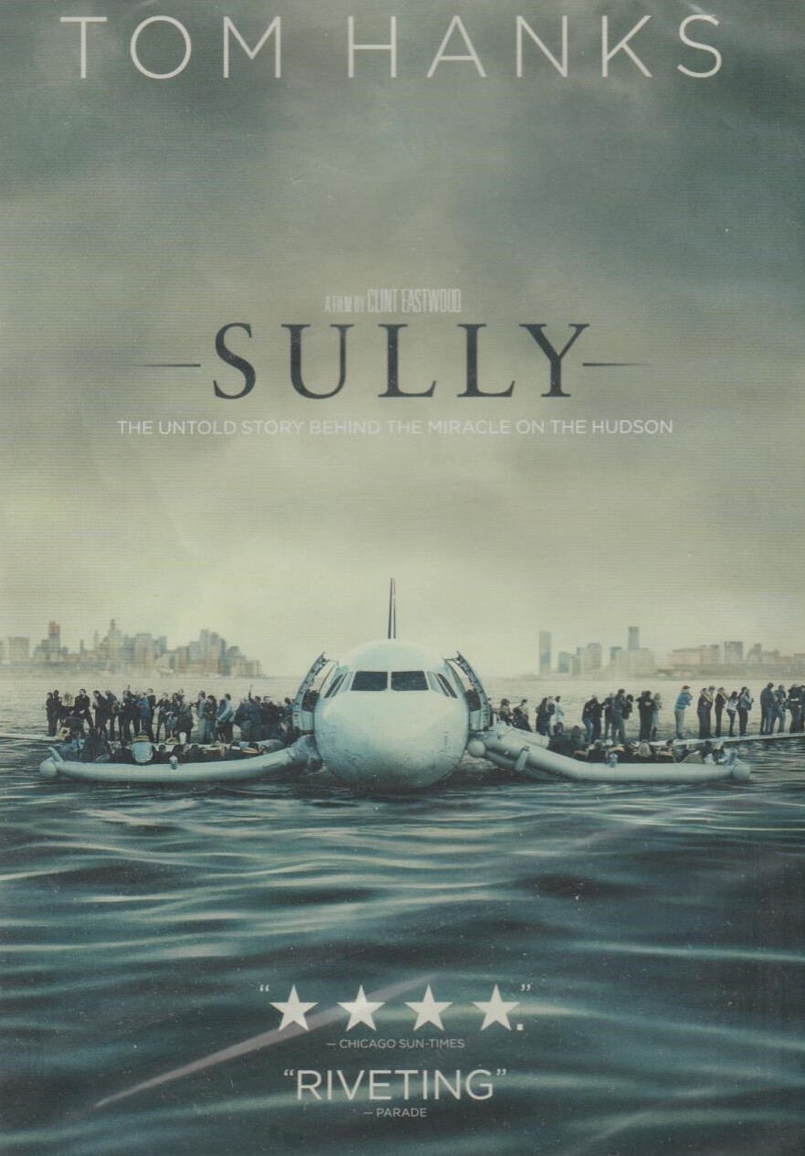 Sully (DVD, 2016) Movie - US Airways 1549, Airbus A320 Ditching Hudson ...