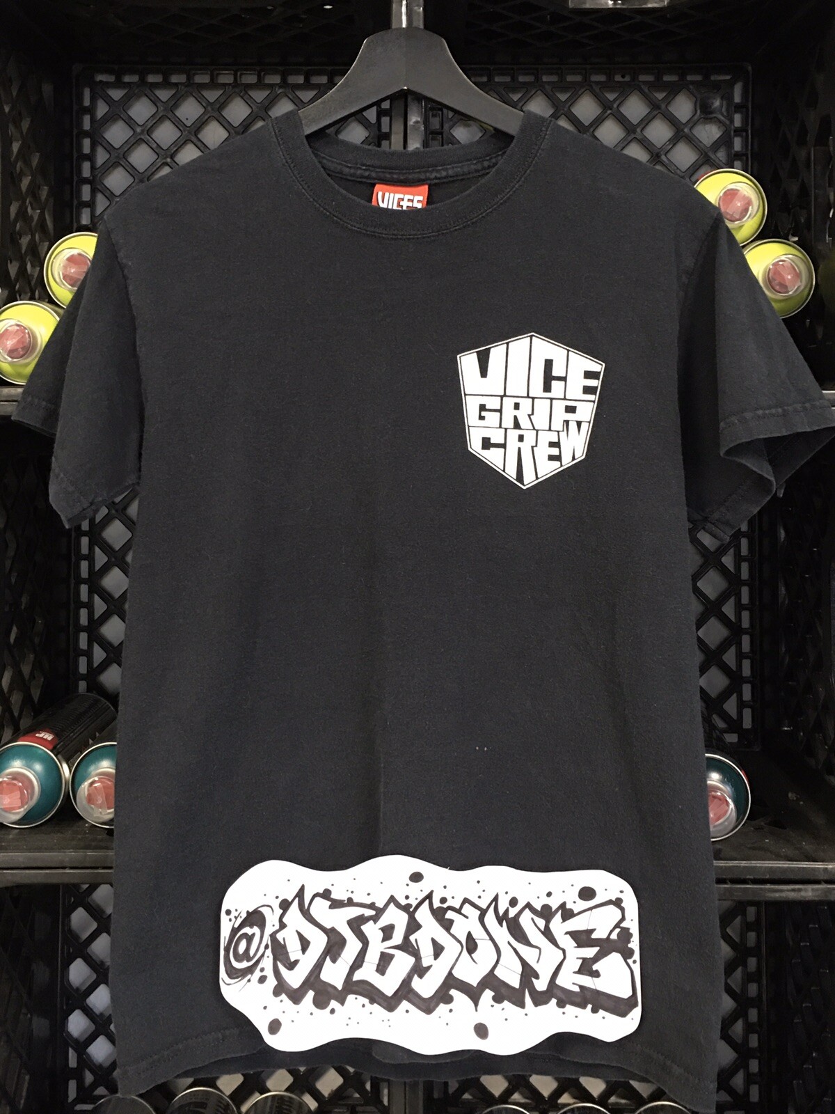 Rare Vices T Shirt Small Vice Grip Crew Tucson Designer Clothing ...