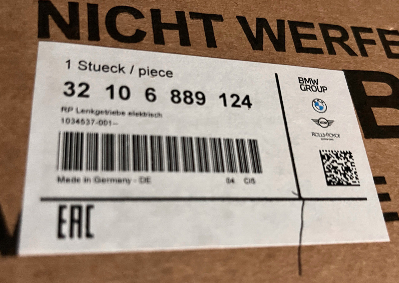 Steering Power Rack and Pinion Electric Fits 2015-2018 BMW 328i ...