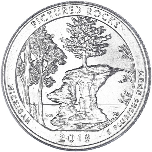 2018 P Parks Quarter ATB Pictured Rocks Lakeshore BU CN-Clad See Pics ...