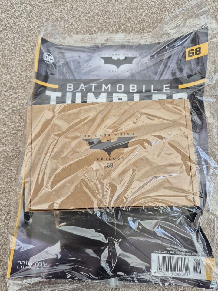 ISSUE 68 HACHETTE BUILD THE BATMOBILE TUMBLER BATMAN DARK KNIGHT CAR 1/ ...