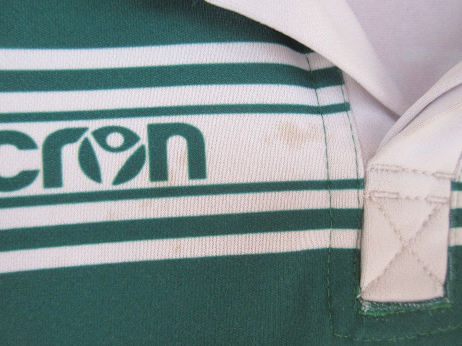 Maillot rugby PAU SECTION PALOISE enfant MACRON shirt vert M JR 12 ans ...