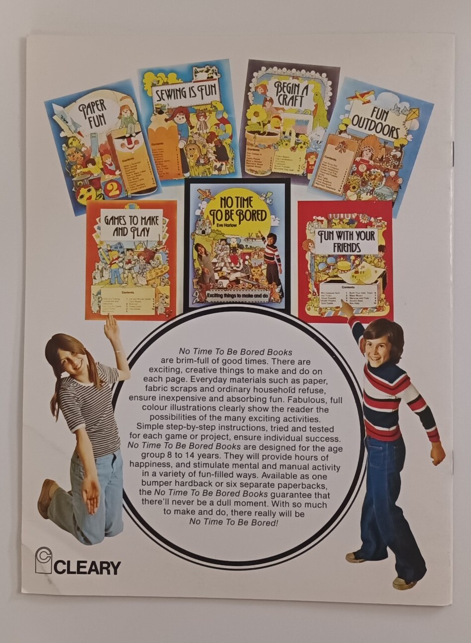 Paper Fun: A No Time To Be Bored Book 1976 Things To Make And Do ...