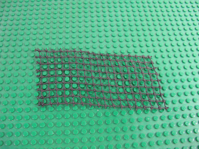 LEGO Black Net 8 x 16 Rectangle Net Soccer Racers 3409 4579 #22854 | eBay