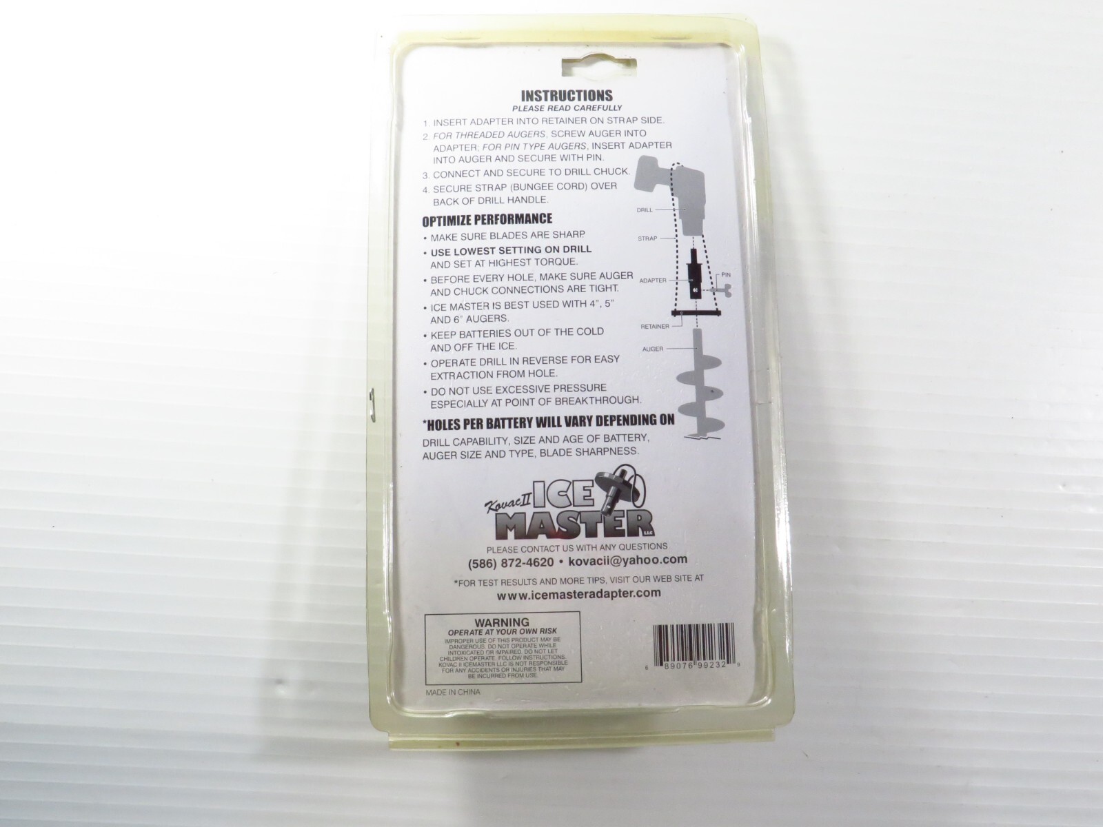 Ice Master Ice Auger Conversion Kit 102242 for sale online | eBay