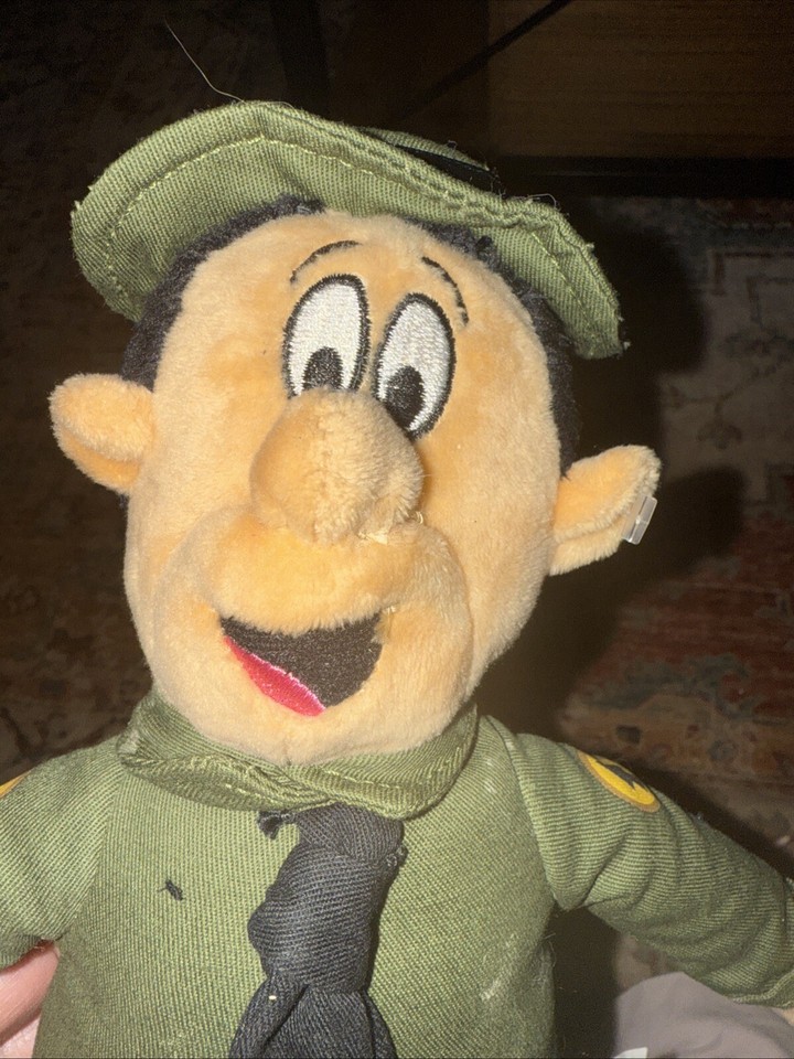 Yogi Bear Jellystone Park Ranger Smith Plush Stuffed Doll Toy Hannah ...