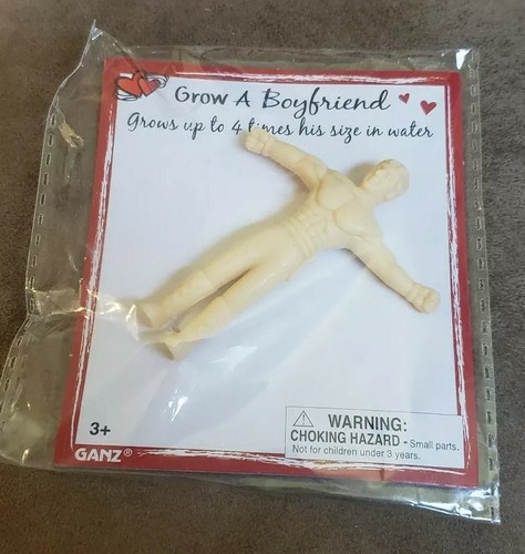 Ganz Valentine Grow A Boyfriend Adult Novelty Joke Gag Gift Grows 4x in ...
