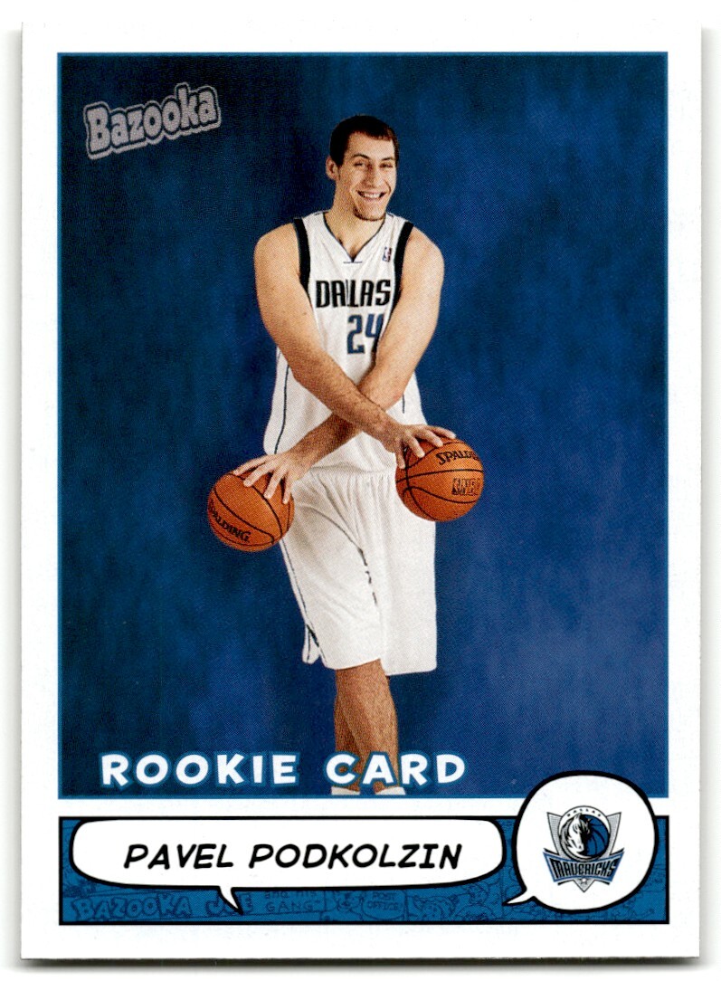 2004-05 Bazooka Pavel Podkolzin Dallas Mavericks #206 | eBay