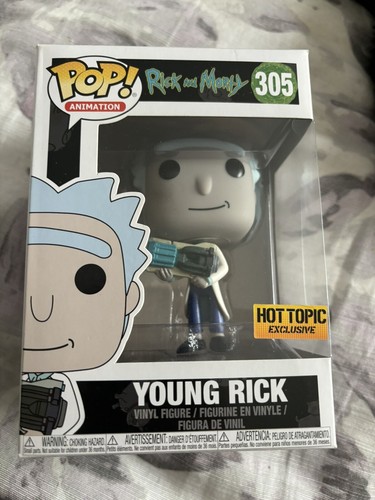 YOUNG RICK FUNKO POP! HOT TOPIC EXCLUSIVE | eBay