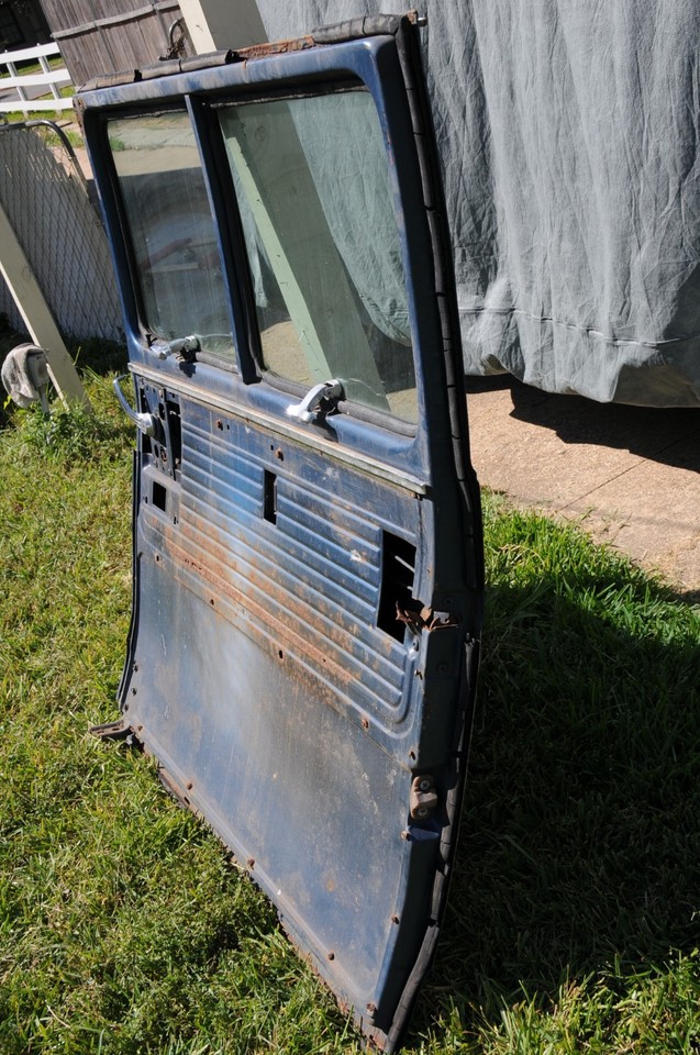 Vintage Van Sliding Door G10 G20 G30 71-76 Dual Pop Out Window Chevy ...