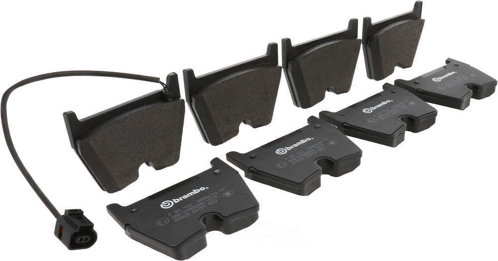 Disc Brake Pad Set-Premium Low-Met OE Equivalent Pad Brembo P85152 for ...