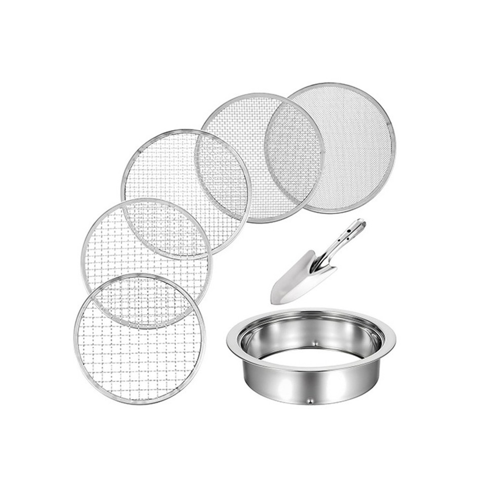 Soil Preparation Soil Sifting Pan Mesh Sieve Set Promotes Healthy Plant ...