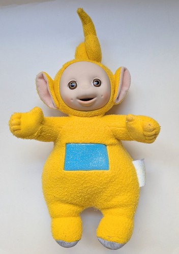Yellow Teletubbies LaLa Plush 10" stuffy tv memorabilia toddler toy ...
