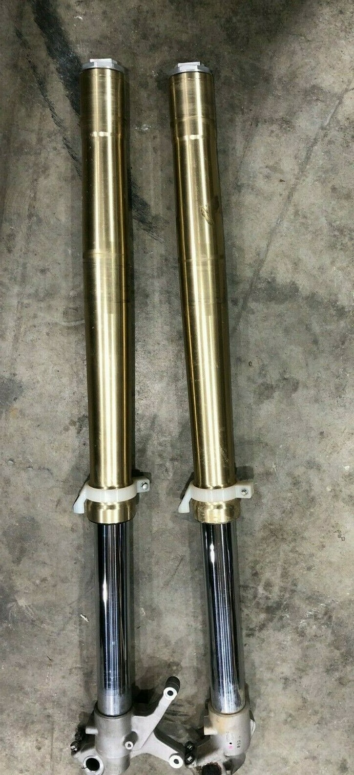 2018 DRZ400SM DRZ400sm Front Forks SUPER MOTO SHOCK DAMPER ASSEMBLY ...