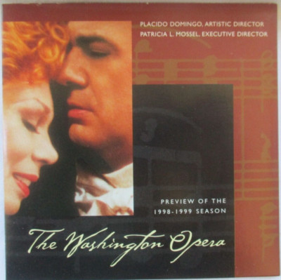 THE WASHINGTON OPERA PREVIEW OF THE 1998-1999 SEASON CD | eBay