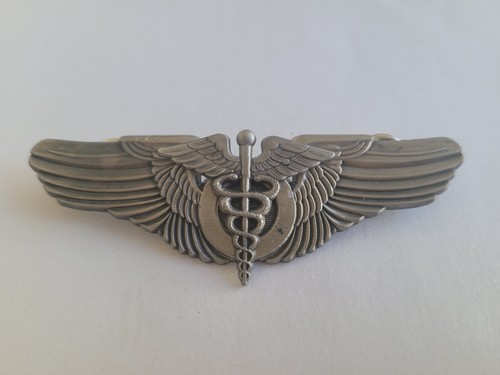 US Army Air Force 3" Flight Surgeon Wings Replica USAF Lapel Pin Badge ...