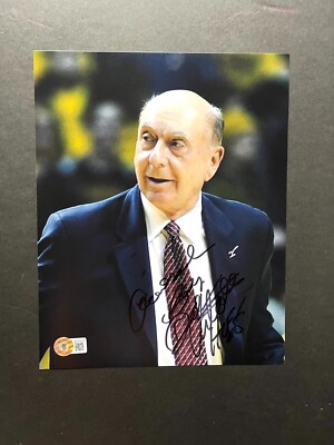 Dick Vitale Rare signed autographed ESPN legend 8x10 photo Beckett BAS ...