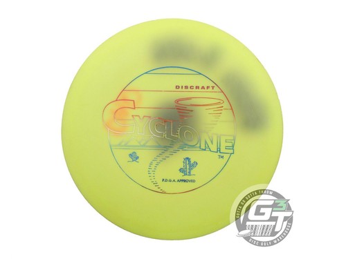USED Discraft X Cyclone 173g Yellow Rainbow Foil OOP Fairway Driver ...