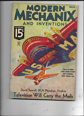 MODERN MECHANIX AND INVENTIONS MAGAZINE--------MARCH 1935 | eBay