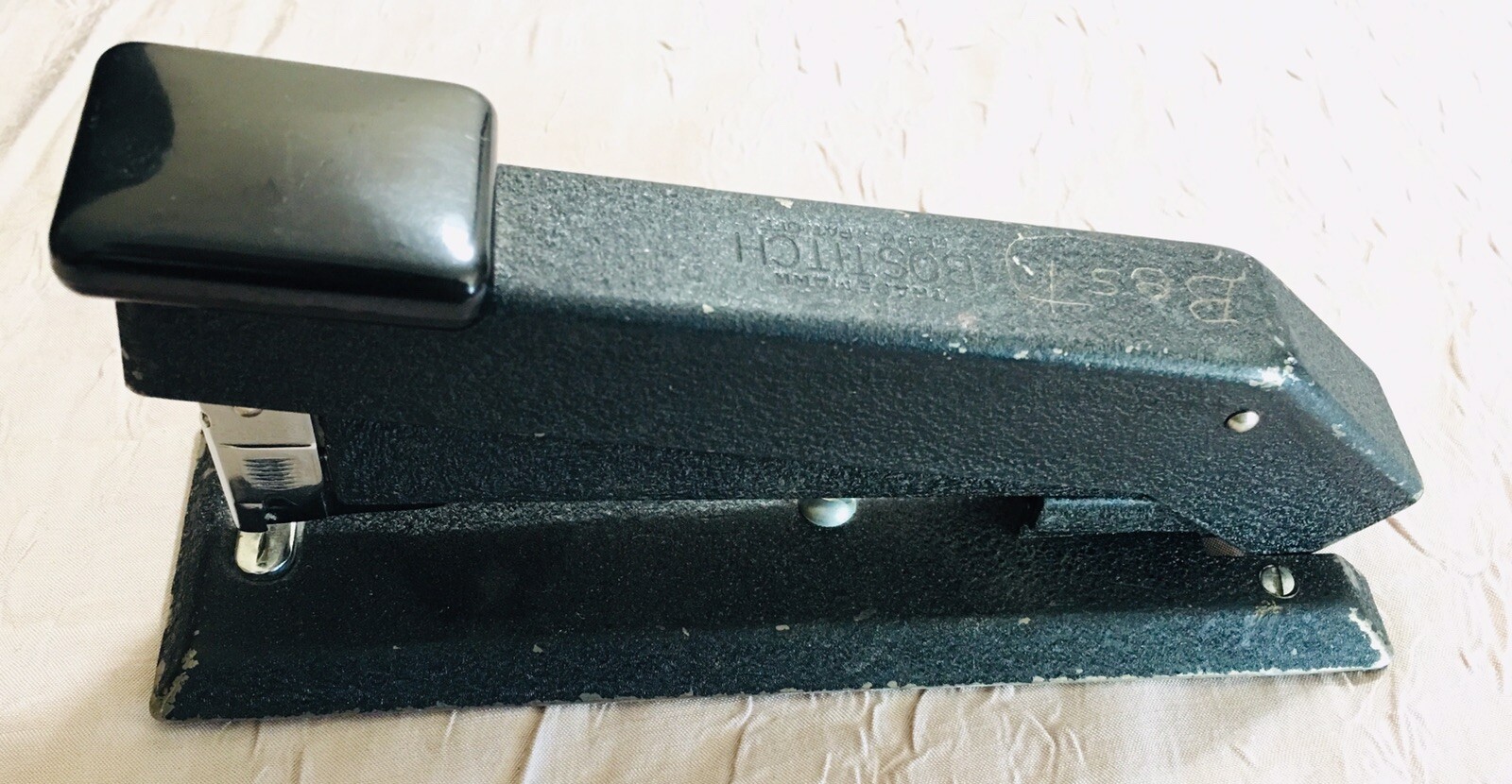 VTG Bostitch B5 Model Black Metal Stapler Made In USA Heavy Duty - FAST ...