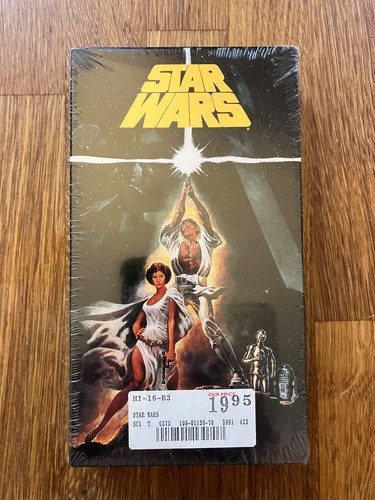 STAR WARS Episode IV A New Hope VHS 1992 Factory Sealed 86162113031| eBay
