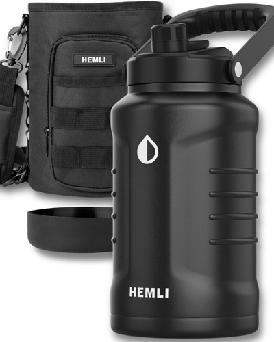 One Gallon Water Bottle Insulated, 128 Oz Insulated Stainless Steel ...