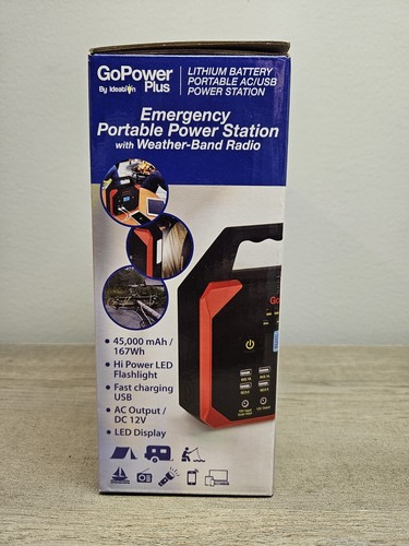 Go Power Plus GP200 Portable Power Station for sale online | eBay