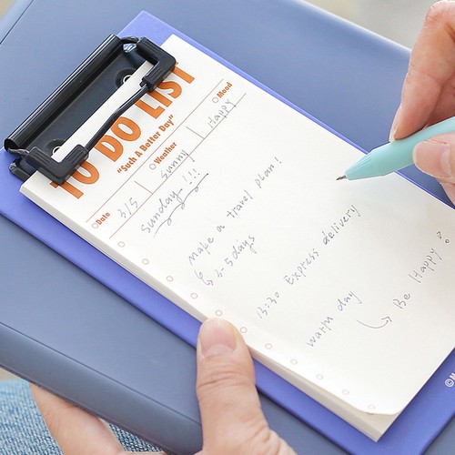 Clipboard Memo Pad Removable Record Daily Weekly Plan Clipboard Sticky ...